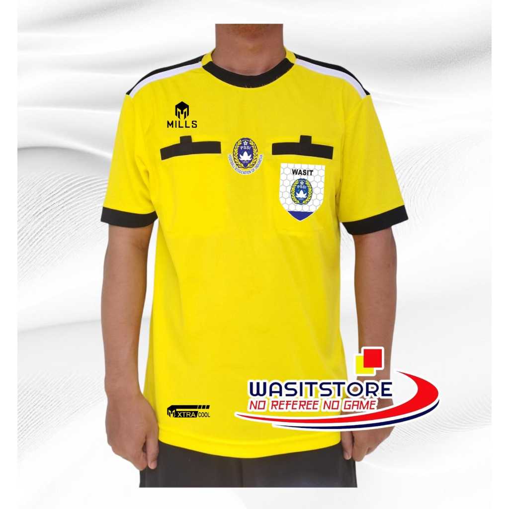 Jual BAJU TUGAS WASIT MLLS 2024 BIG SIZE (DADA PSSI - SAKU WASIT ...