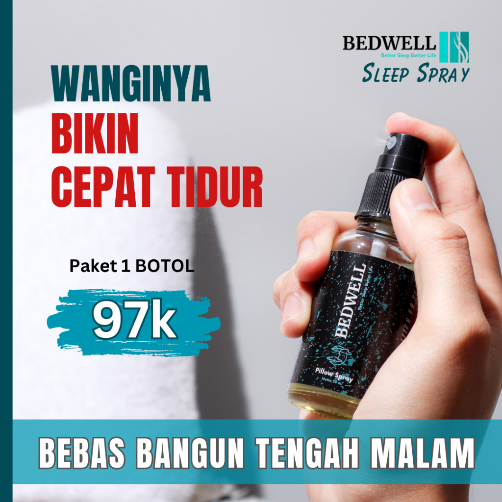 Jual Bedwell Sleep Spray - Isi 1 Botol | Shopee Indonesia