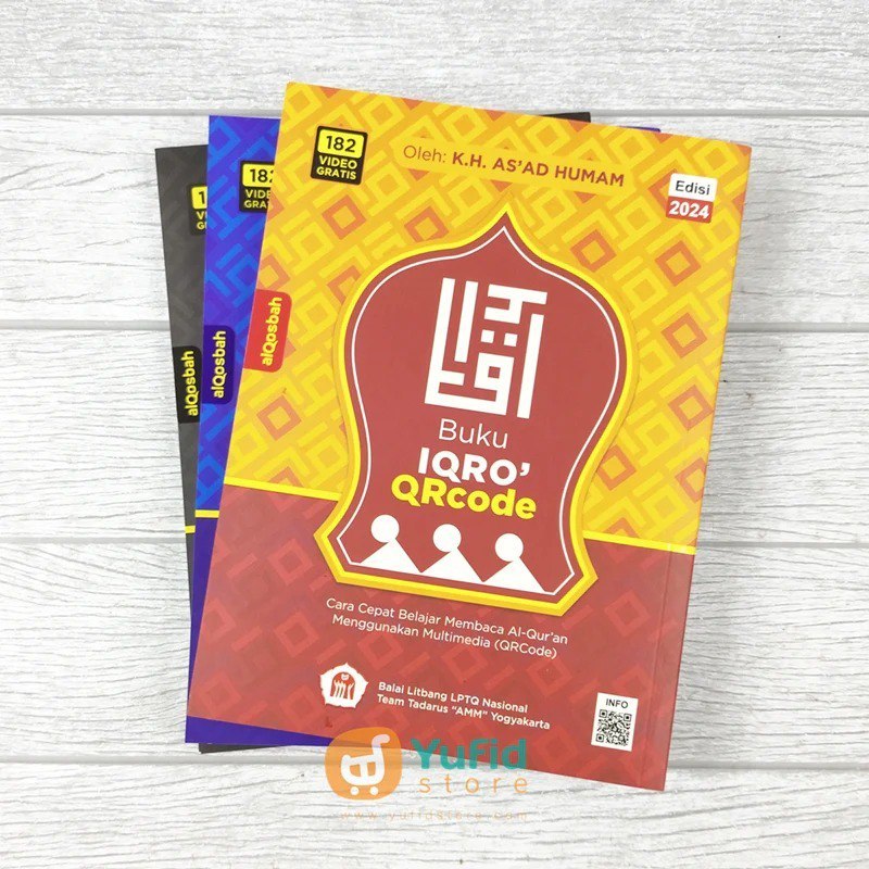 Jual BUKU IQRO' QR CODE EDISI MILENIAL (ALQOSBAH) | Shopee Indonesia
