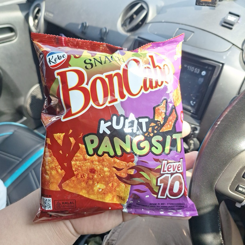 Jual BonCabe Snack Kulit Pangsit level 10 70gram | Shopee Indonesia