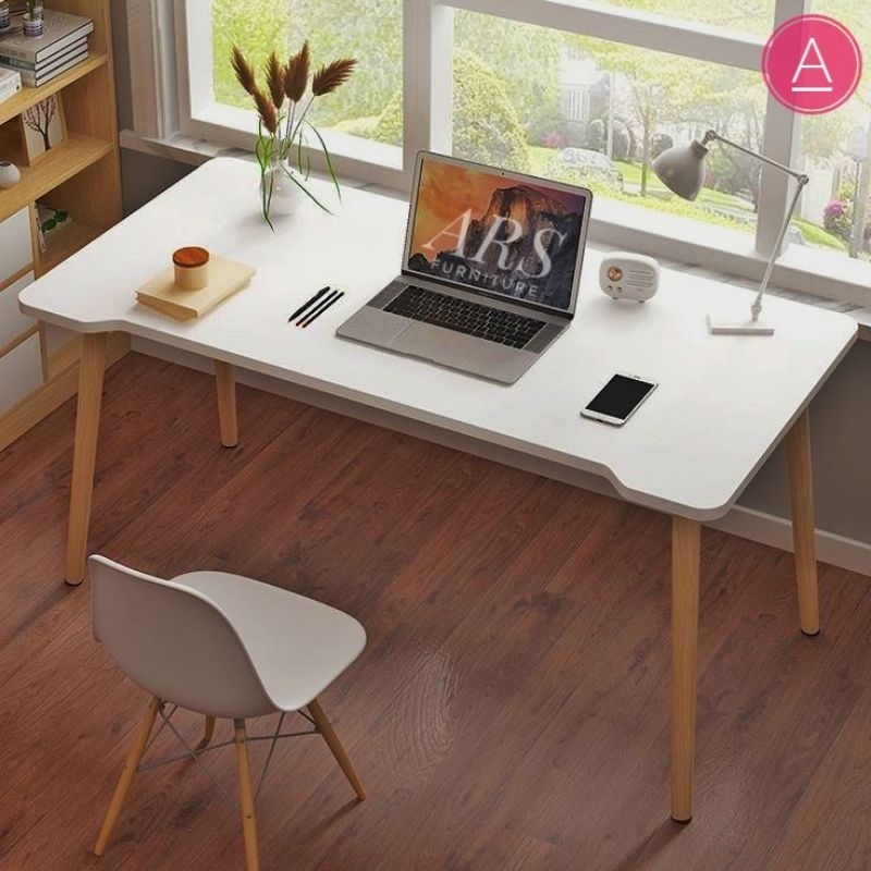 Jual Meja belajar aesthetic Meja kerja Meja kantor Meja rias Meja ...