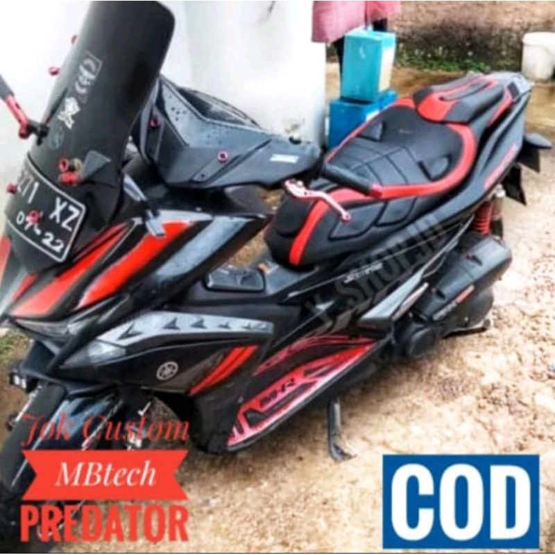 Jual Jok Motor Modifikasi Custom Yamaha Aerox 125 155 Modif Retro ...