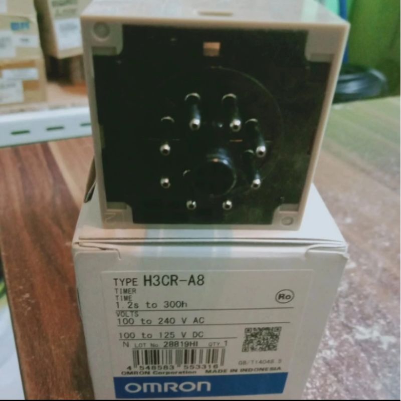 Jual TIMER OMRON H3CR-A8 220V ORIGINAL ASLI | Shopee Indonesia