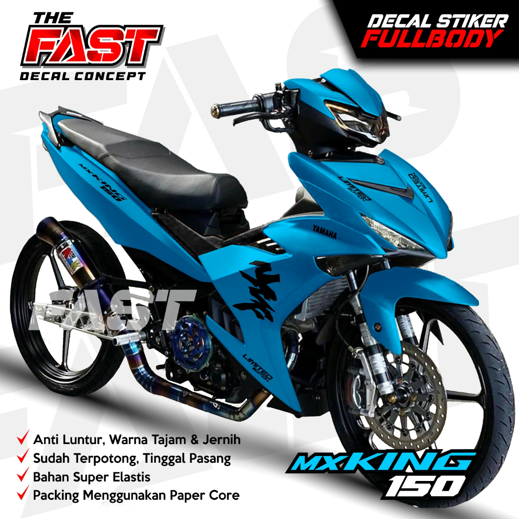 Jual Stiker Decal Motor Mx King New Full Body Polos Jepang Simpel ...