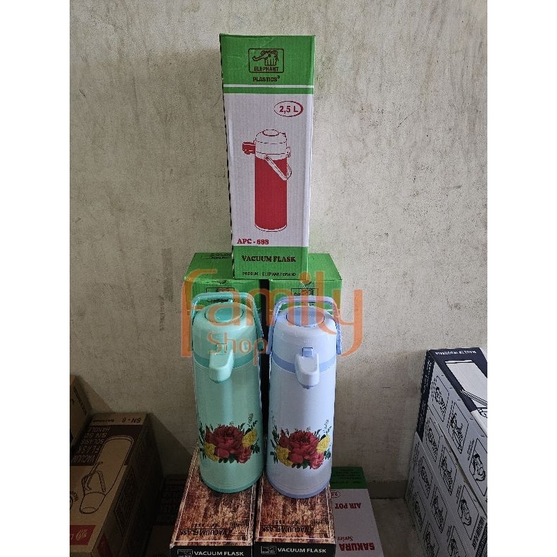 Jual KHUSUS GOJEK AIRPOT ELEPHANT / TERMOS PENCET AIR PANAS 2.5 LITER (AP-2500) | Shopee Indonesia