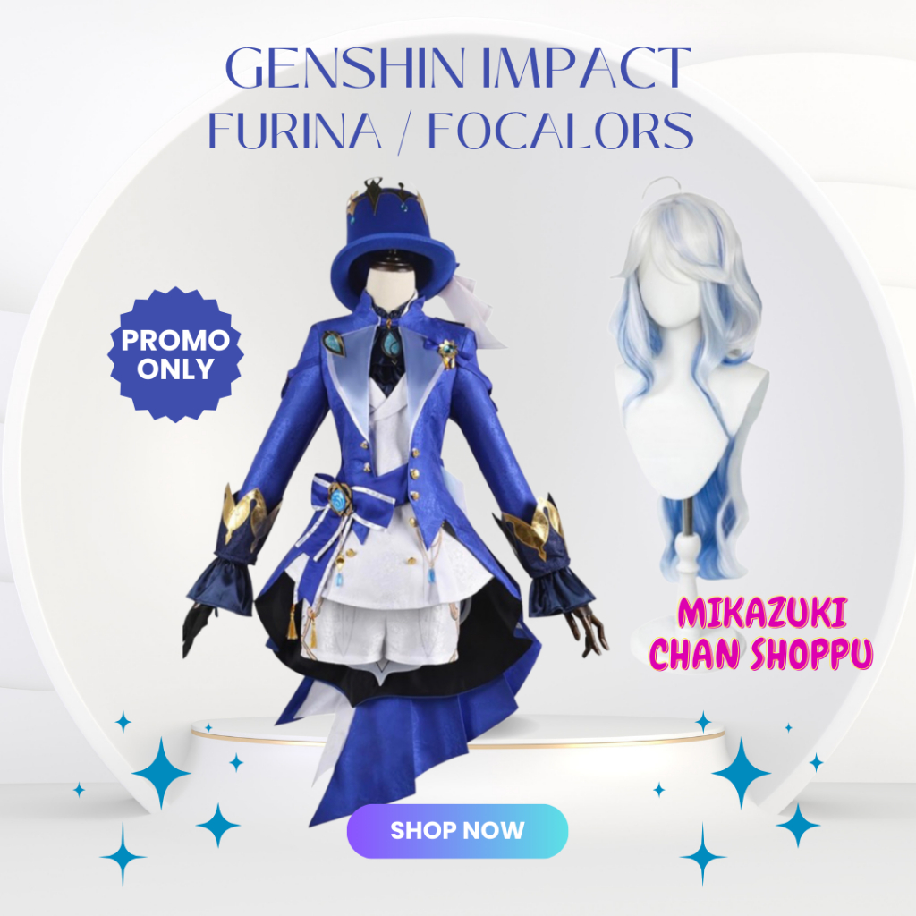 Jual ( READY STOK ) WUDU Costume Set Furina Focalors Genshin Impact ...