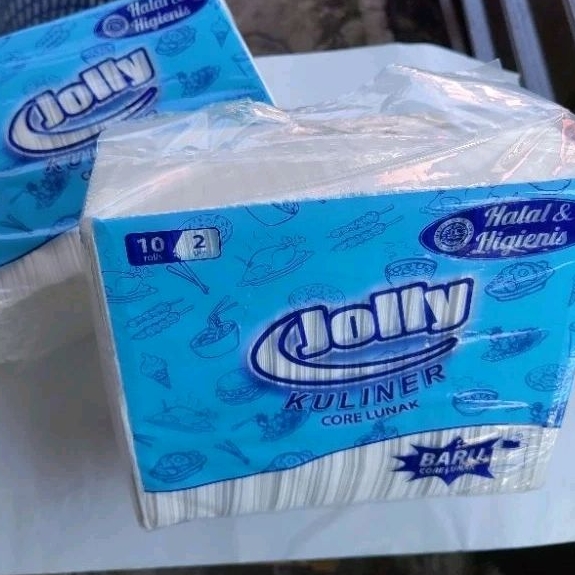 Jual Tissue Jolly Kuliner 700 gr 2ply / Facial Tissue Jolly 700 gr ...