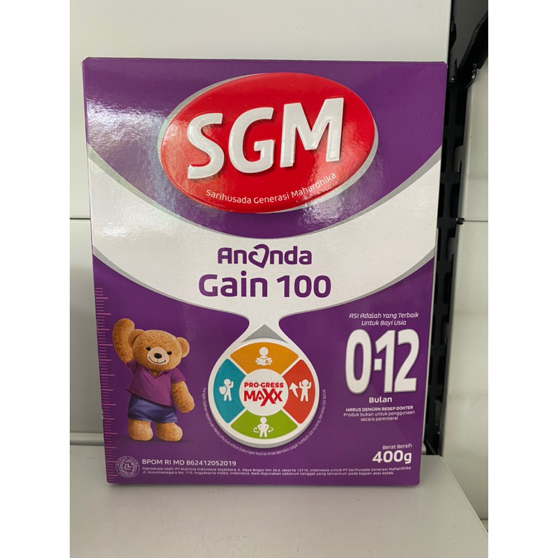 Jual SGM ANANDA GAIN 100 (400 GR) | Shopee Indonesia