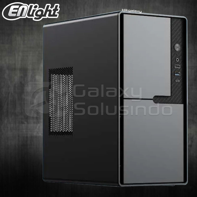 Jual ENLIGHT EN-220 M-ATX Slim PC Case + PSU ENLIGHT 300W Casing ...