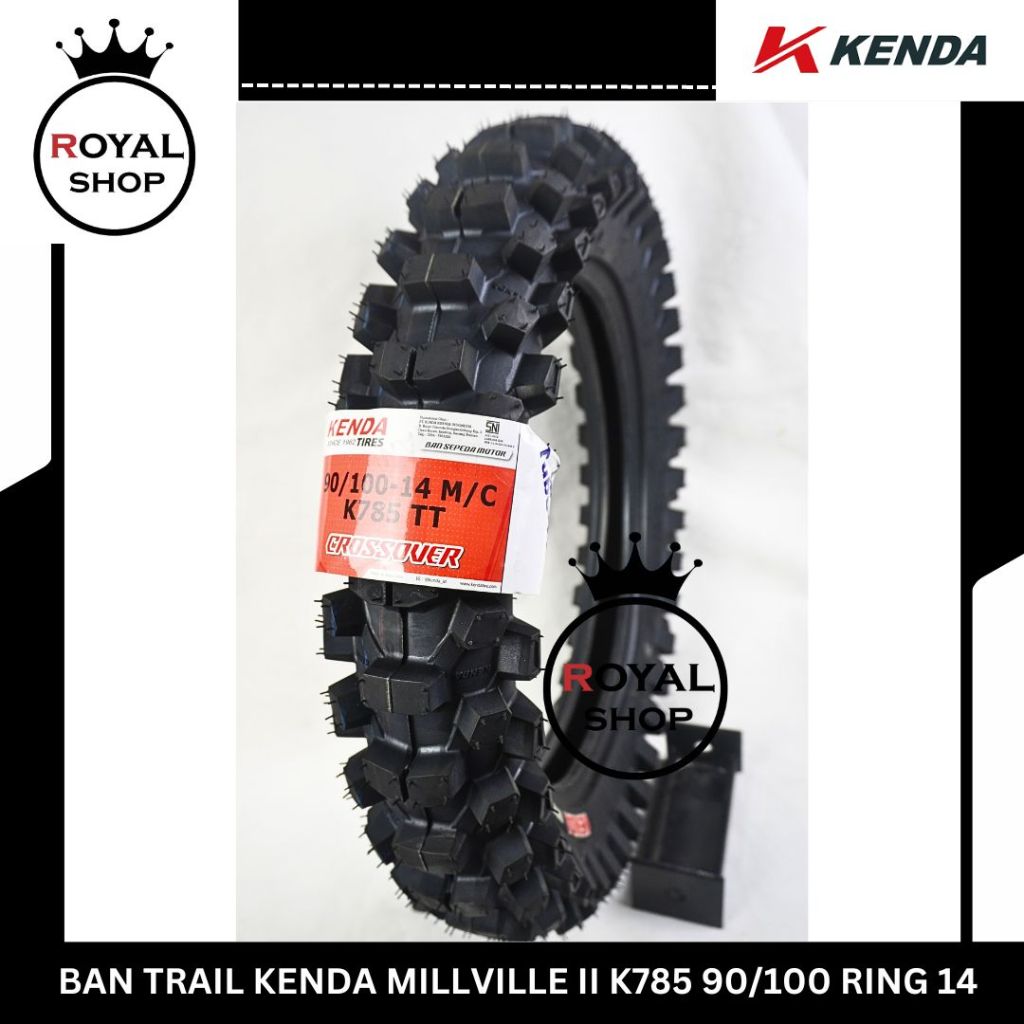 Jual BAN TRAIL KENDA MILLVILLE II K785 90/100 RING 14 BAN MOTOR ...
