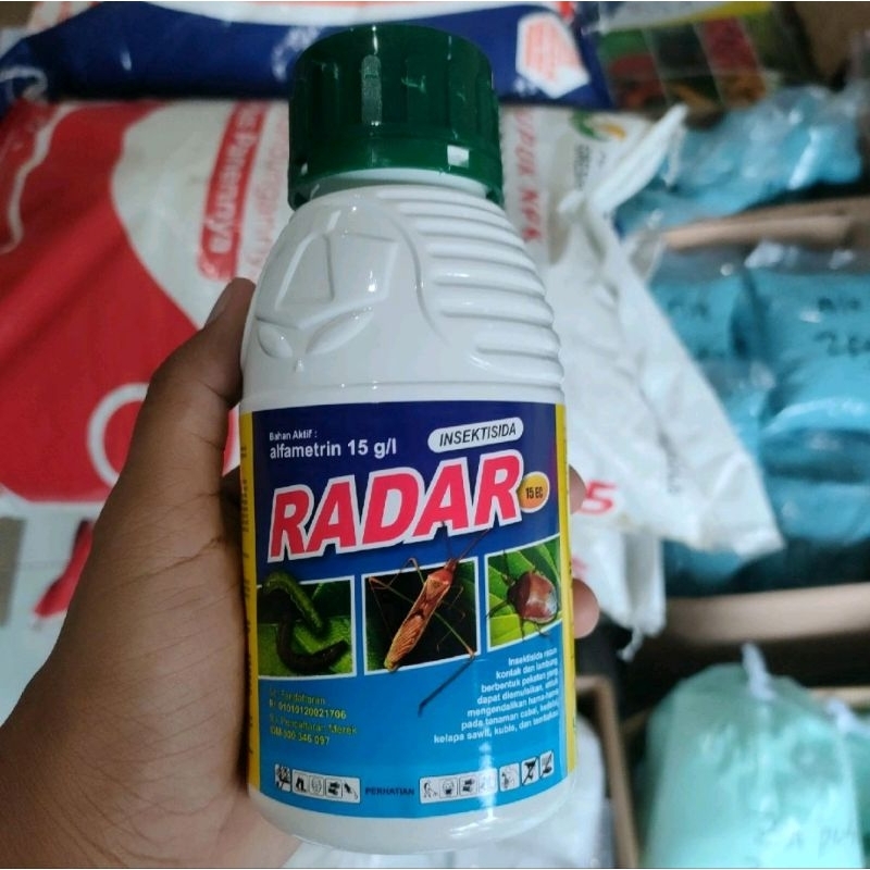 Jual insektisida Radar 15 ec, Kemasan 400ml, untuk mengendalikan hama perusak tanaman | Shopee ...