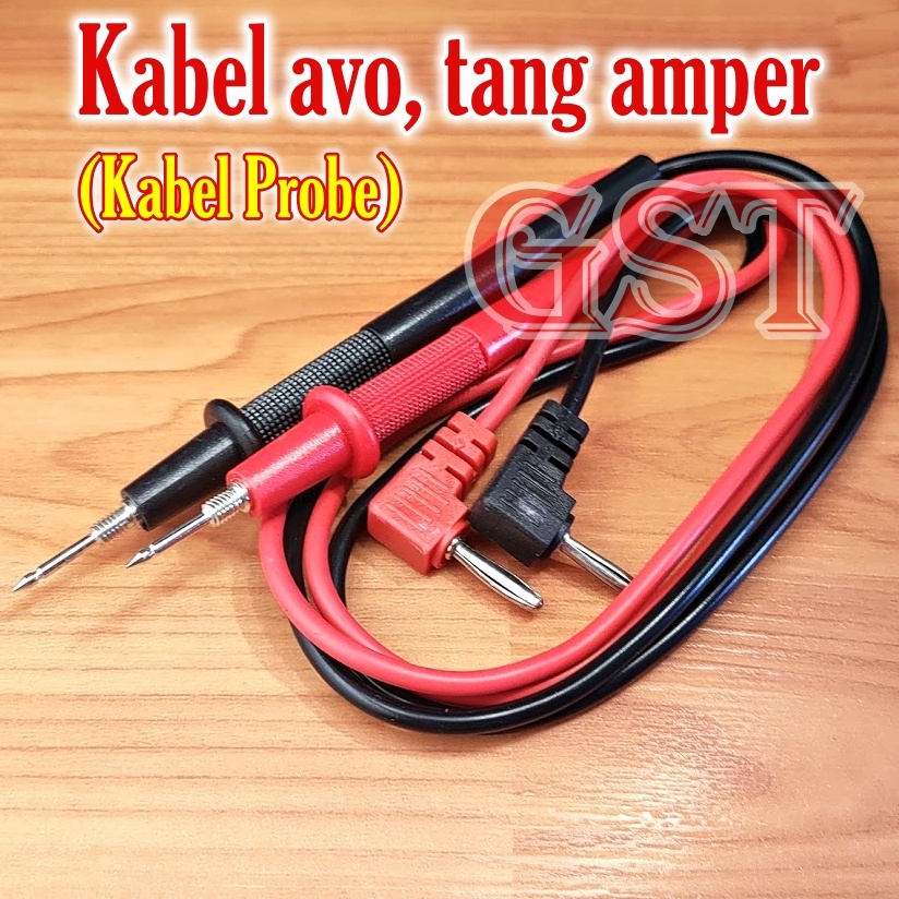 Jual Kabel Multitester tang ampere cable probe avometer avo amper merah ...