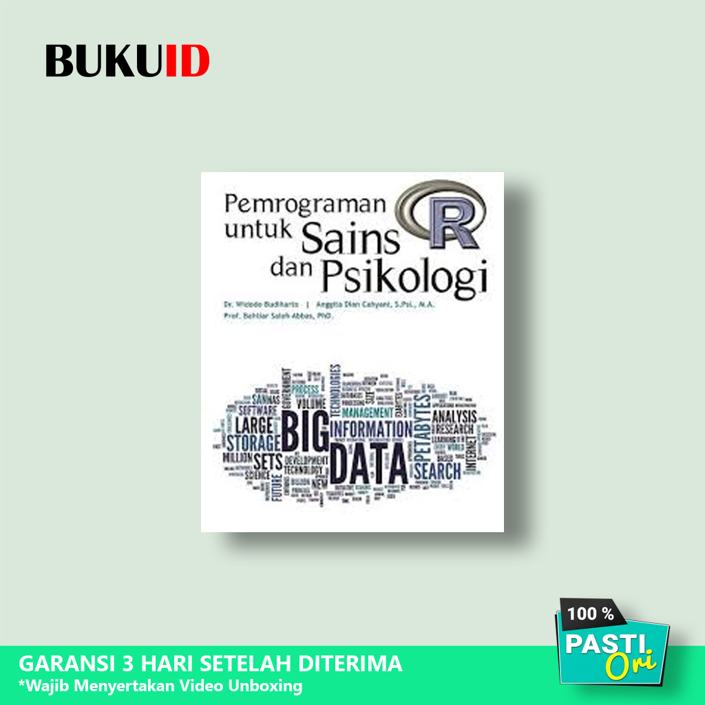Jual Buku Pemrograman R Untuk Sains Dan Psikologi - Original | Shopee ...