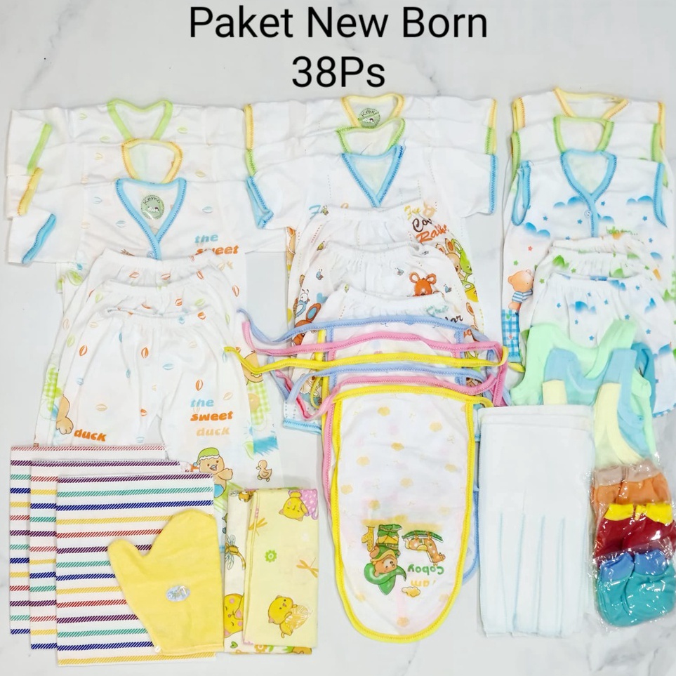 Jual KODE P27K Paket Perlengkapan Bayi Baru Lahir Lengkap Baju Bayi ...