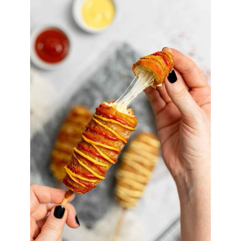 Jual Premix Corn Dog 500 Gram Tepung Instant Untuk Buat Cemilan Khas ...