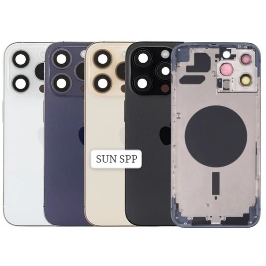 Jual HOUSING IP 14 PRO - 14PROMAX 14PM BACK CASSING BACKDOOR FULLSET NEW | Shopee Indonesia