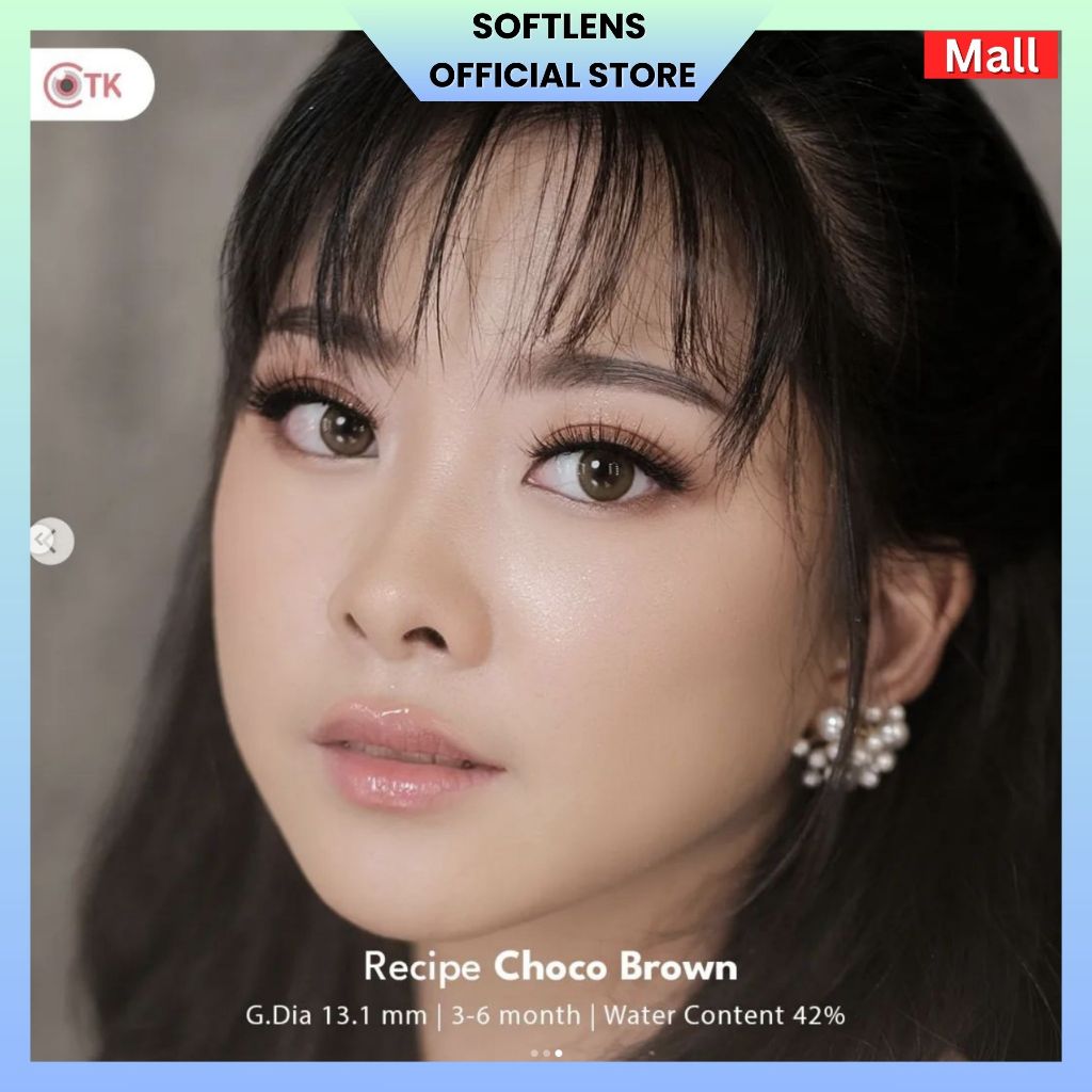 Jual Softlens Official Recipe Normal & Minus By CTK 14.5MM | Shopee ...