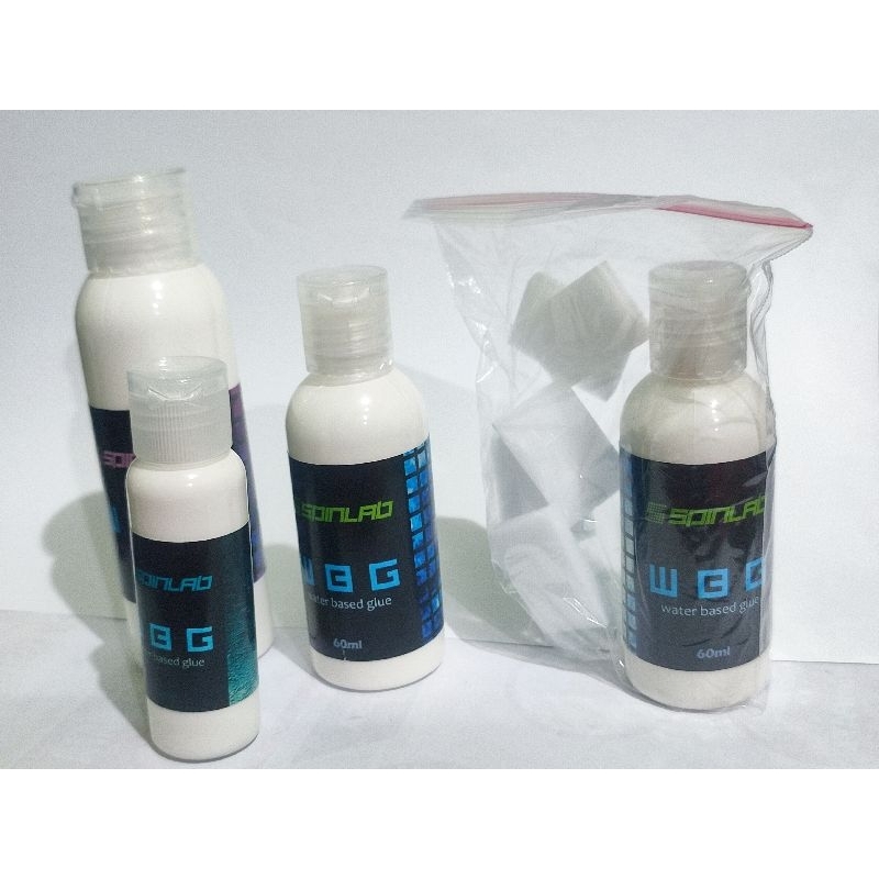 Jual Lem Air WBG, Water Based Glue Rubber, Lem Karet Bet Tenis meja ...