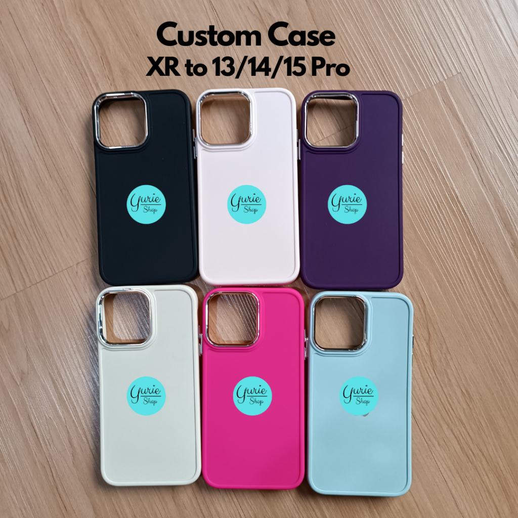 Jual Silikon Custom Soft Case "SOLID OC" XR to Series 13Pro/14Pro/15Pro/16Pro (3 Kamera) 4Cm ...