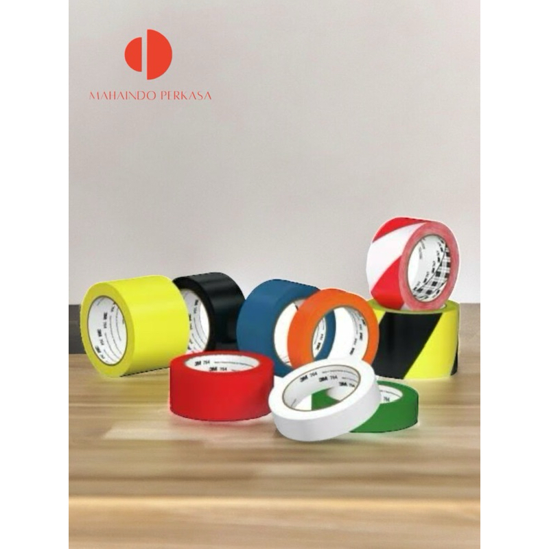 Jual 3M 764 Floor Marking Tape Lakban Lantai Vinyl Tape 2 inch x 33 mtr | Shopee Indonesia