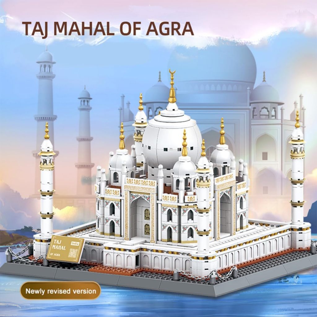 Jual Block Taj Mahal Model Terkenal Building Minicraft Bricks ...
