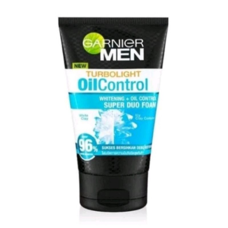 Jual Garnier Men Oil Control Bright + Oil Control Super Duo Foam Skin ...
