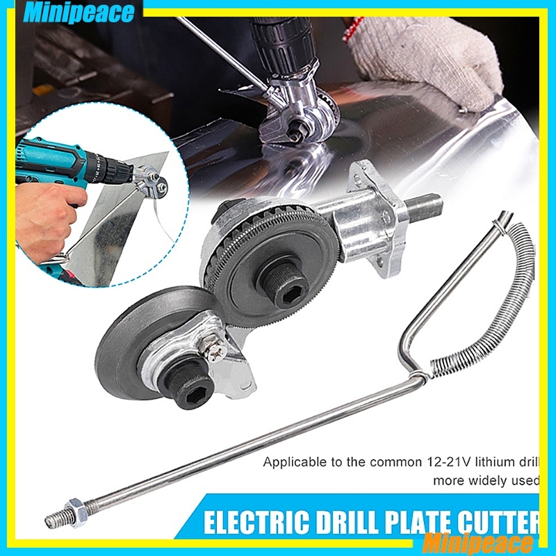 Jual Adapter drill PLATE CUTTER alat potong gunting Plat Besi mesin bor ...
