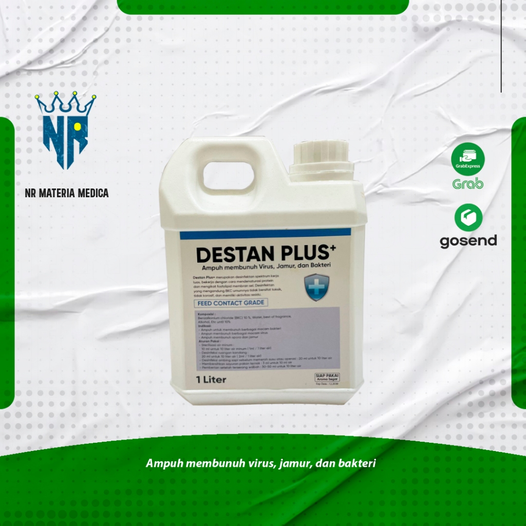 Jual Desinfektan Kandang 1 Liter -Desinfektan Anti PMK - Desinfektan BKC 10% Aroma Jeruk ...