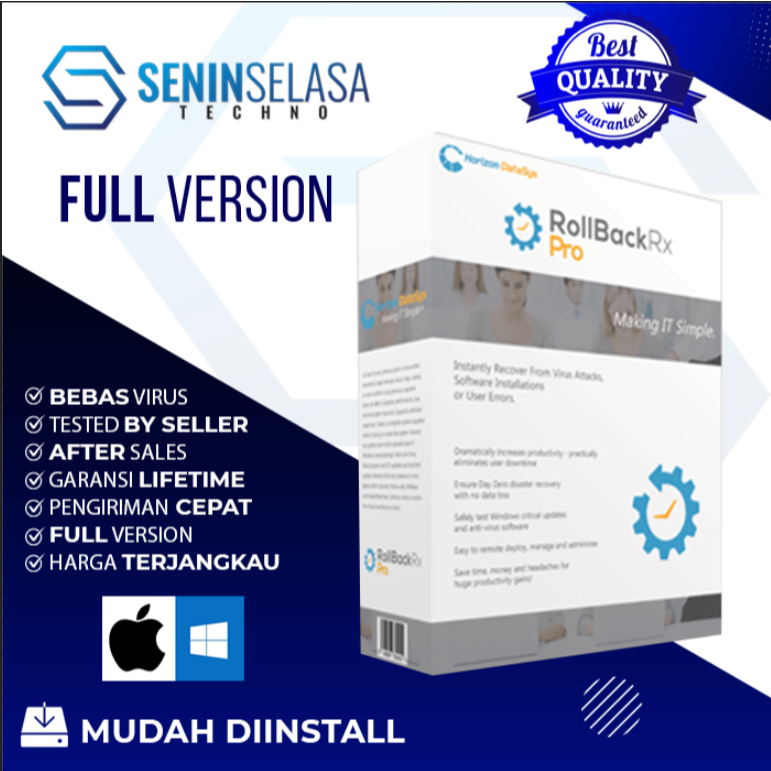 Jual Software Pemulihan Sistem: Rollback RX Pro 12 [WIN] | Shopee Indonesia