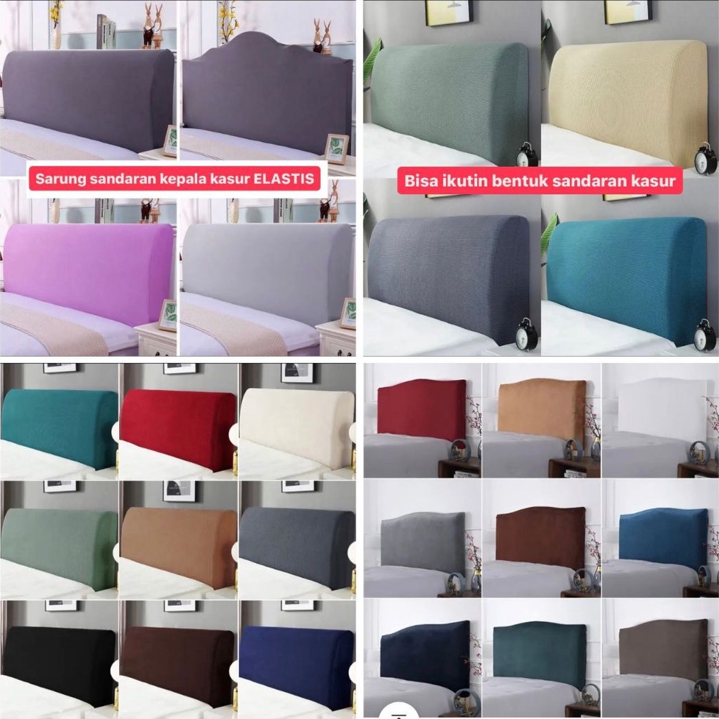 Jual SPESIAL AWAL TAHUN sarung sandaran divan kasur cover kepala kasur ...