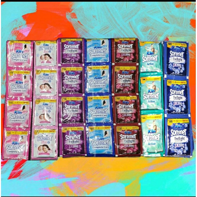 Jual SOFTENER RENCENG / SOFTENER SACHET / SOKLIN SOFTENER ( 1 RENCENG ...