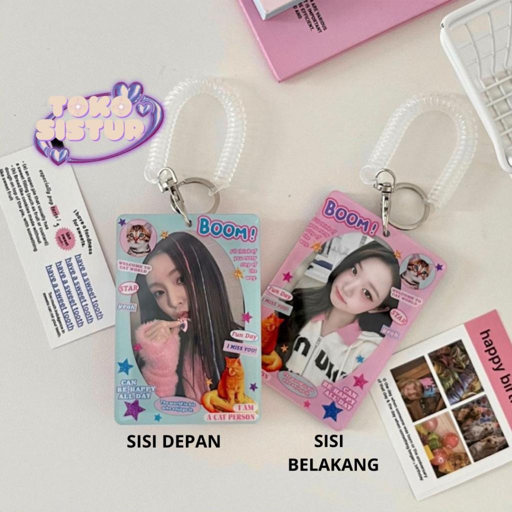 Jual [TS] CAHOL TEXT CUTE ACRYLIC 2 SISI/2 SIDE AKRILIK Photocard ...