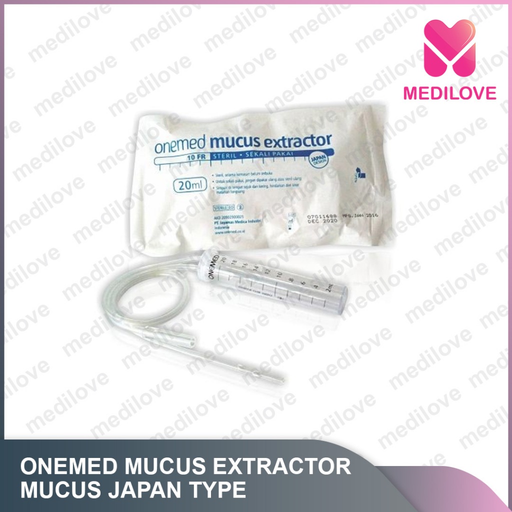 Jual Mucus Extractor OneMed Penyedot Lendir Bayi Nosefrida Japan Type pcs | Shopee Indonesia