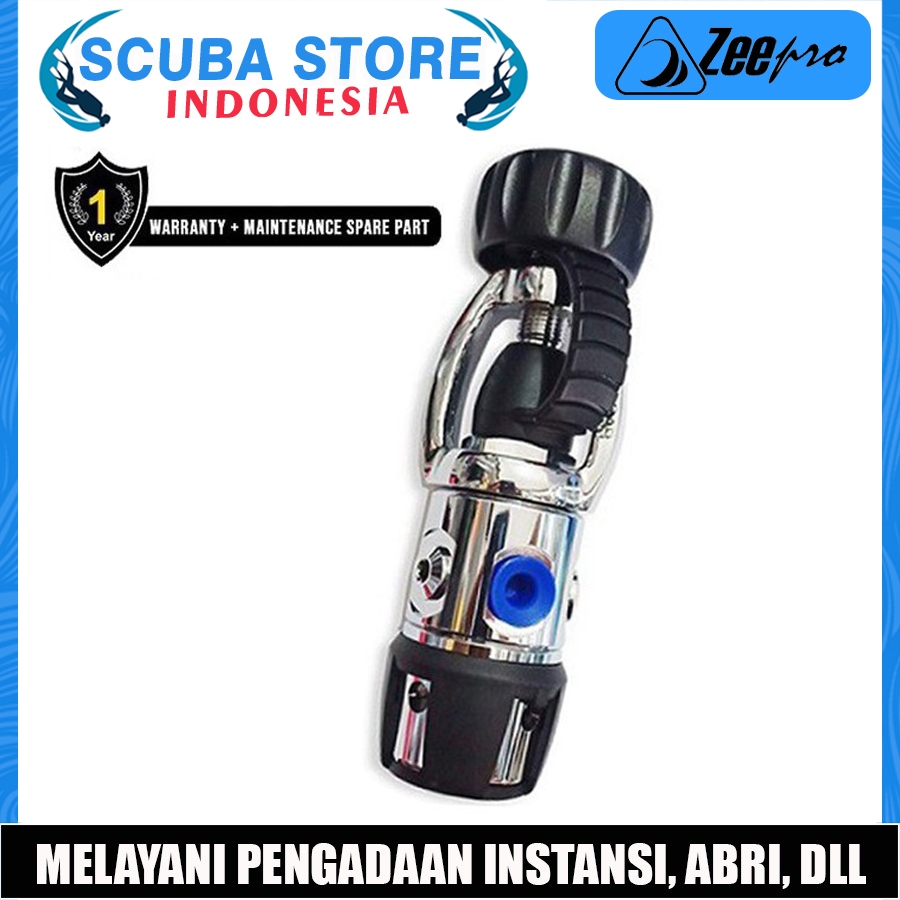 Jual 1st Stage Regulator Zeepro MK1 Piston Unbalanced Yoke Regulator ...