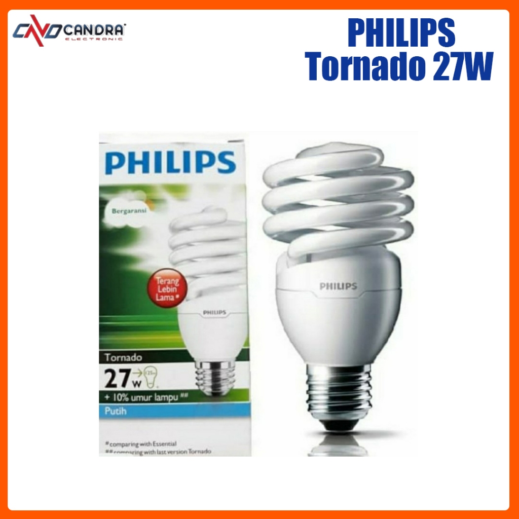 Jual Lampu Philips Tornado 27W | Shopee Indonesia