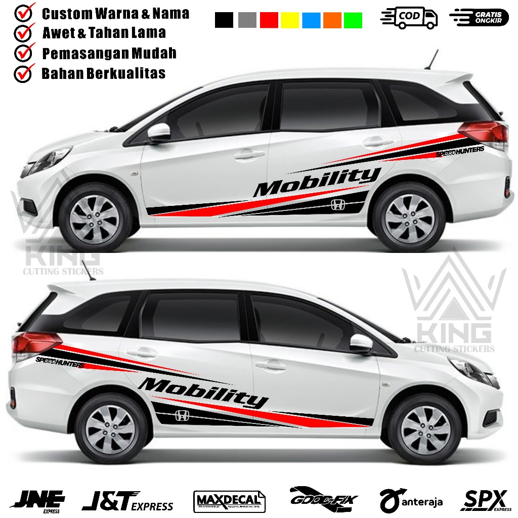 Jual [NEW]stiker cutting mobil Honda Mobilio Avanza Xenia Innova ...