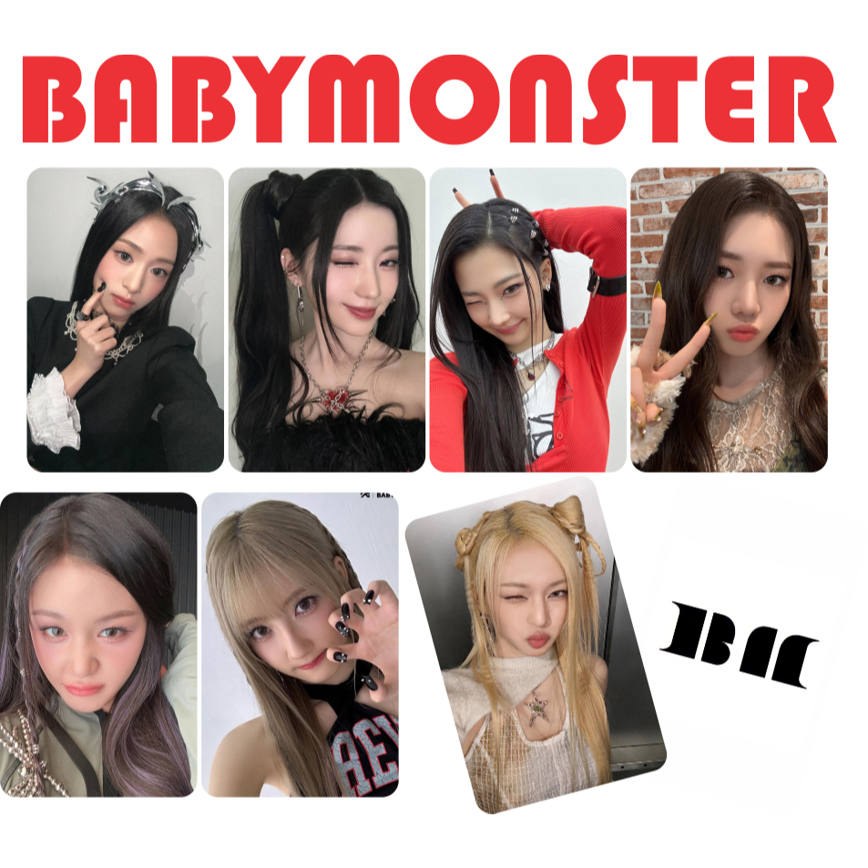 Jual PHOTOCARD BAEMON BABYMONSTER SELFI SELCA MEMBER FAN MADE | Shopee ...