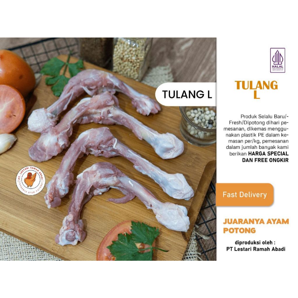 Jual Tulang Paha Ayam L Fresh 1Kg | Shopee Indonesia