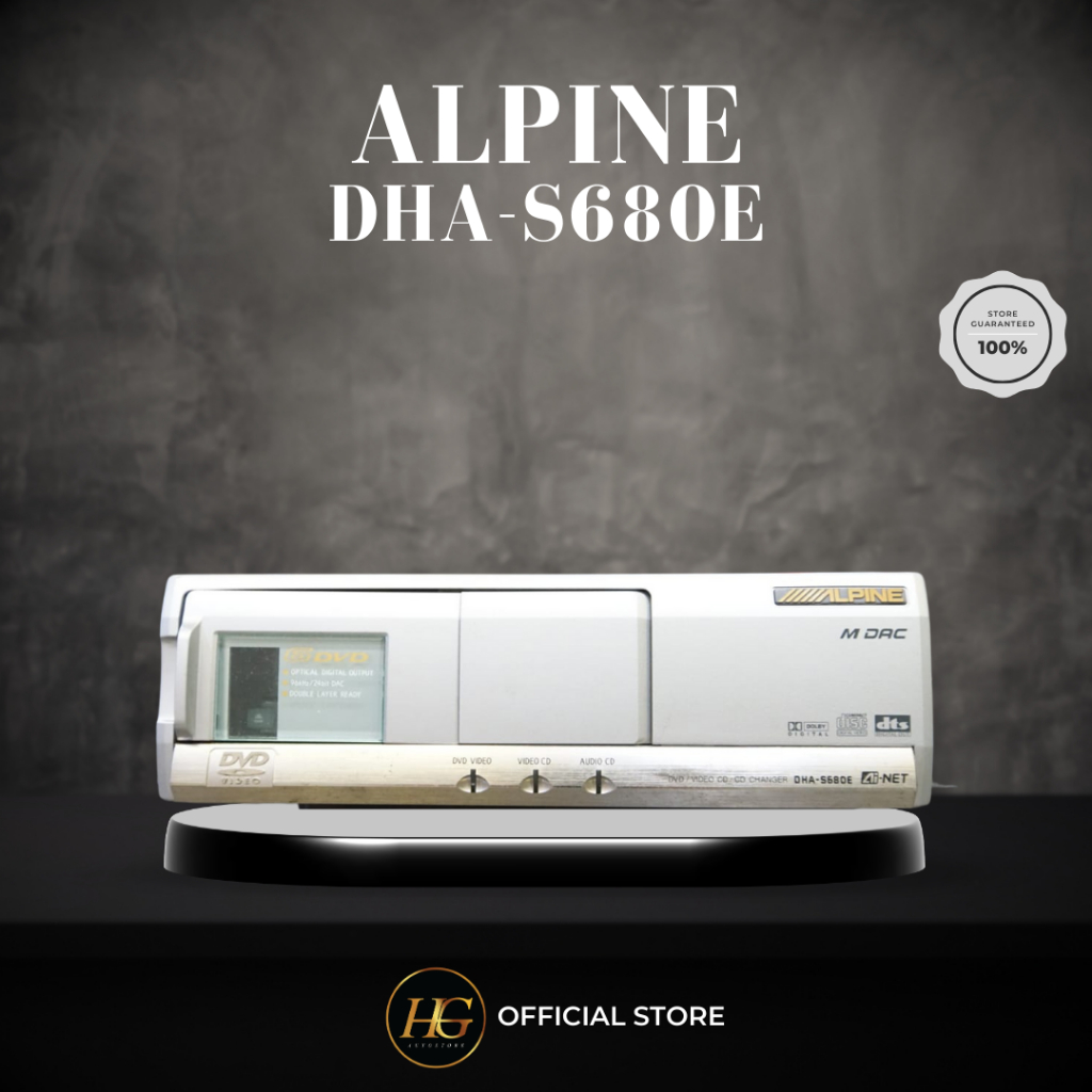 Jual DVD CD Changer Alpine DHA-S680 (second) | Shopee Indonesia