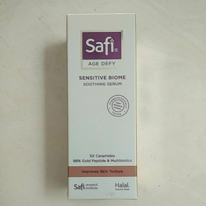 Jual Safi Age Defy Sensitive Biome Soothing Serum 30ml | Shopee Indonesia