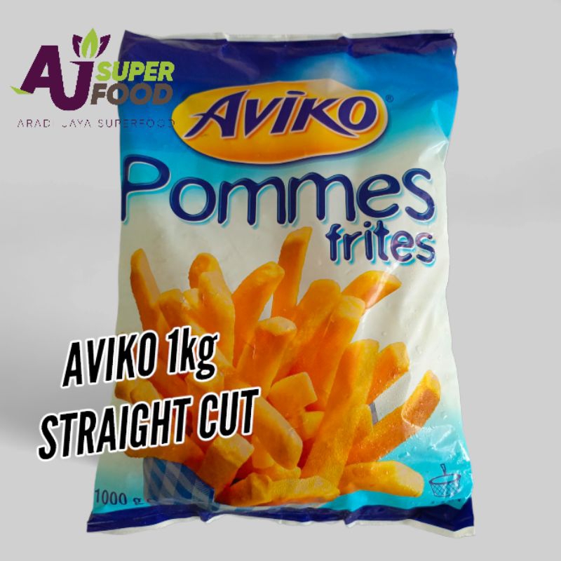 Jual Kentang Goreng Frozen Aviko Straight Cut Premium 1kg | Shopee ...
