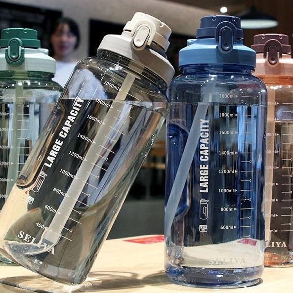 Jual BOTOL MINUM / TEMPAT MINUM JUMBO 2400 ml BOTOL MINUM SPORT JUMBO | Shopee Indonesia