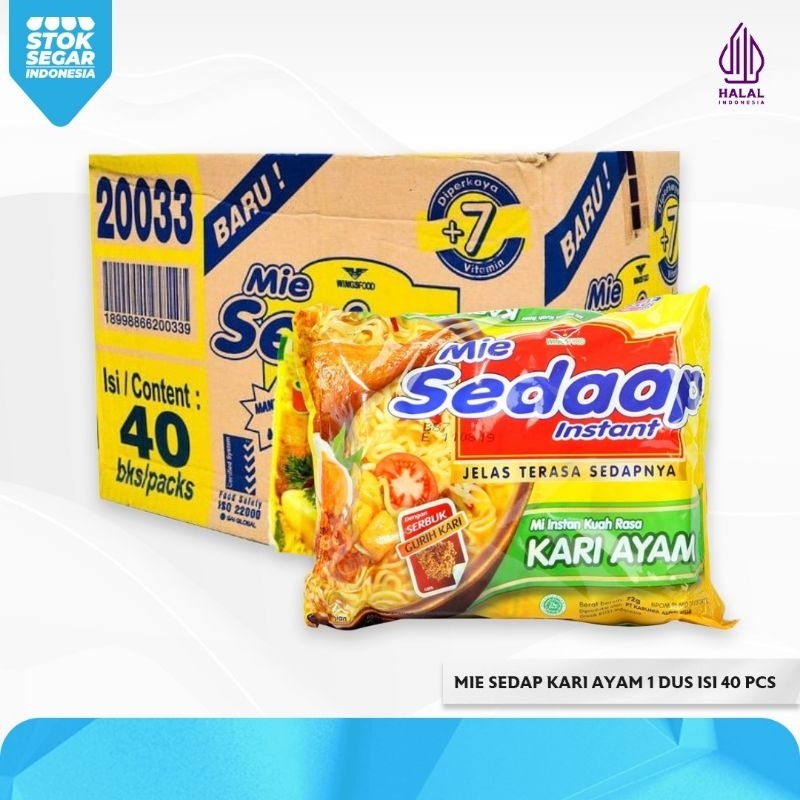 Jual SEDAAP Mie Kari Ayam dus | Shopee Indonesia