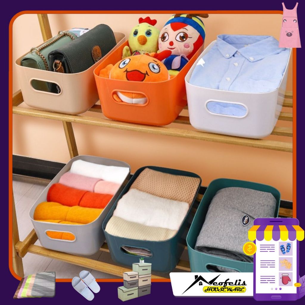 Jual Kotak Penyimpanan Ukuran Kecil Plastik Serbaguna Storage Box ...