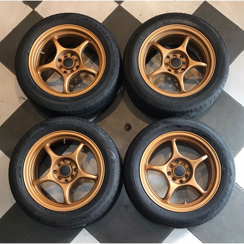 Jual velg Racing Enkei Tulang R16 bisa buat Avanza Xenia Calya Mobilio Jazz | Shopee Indonesia