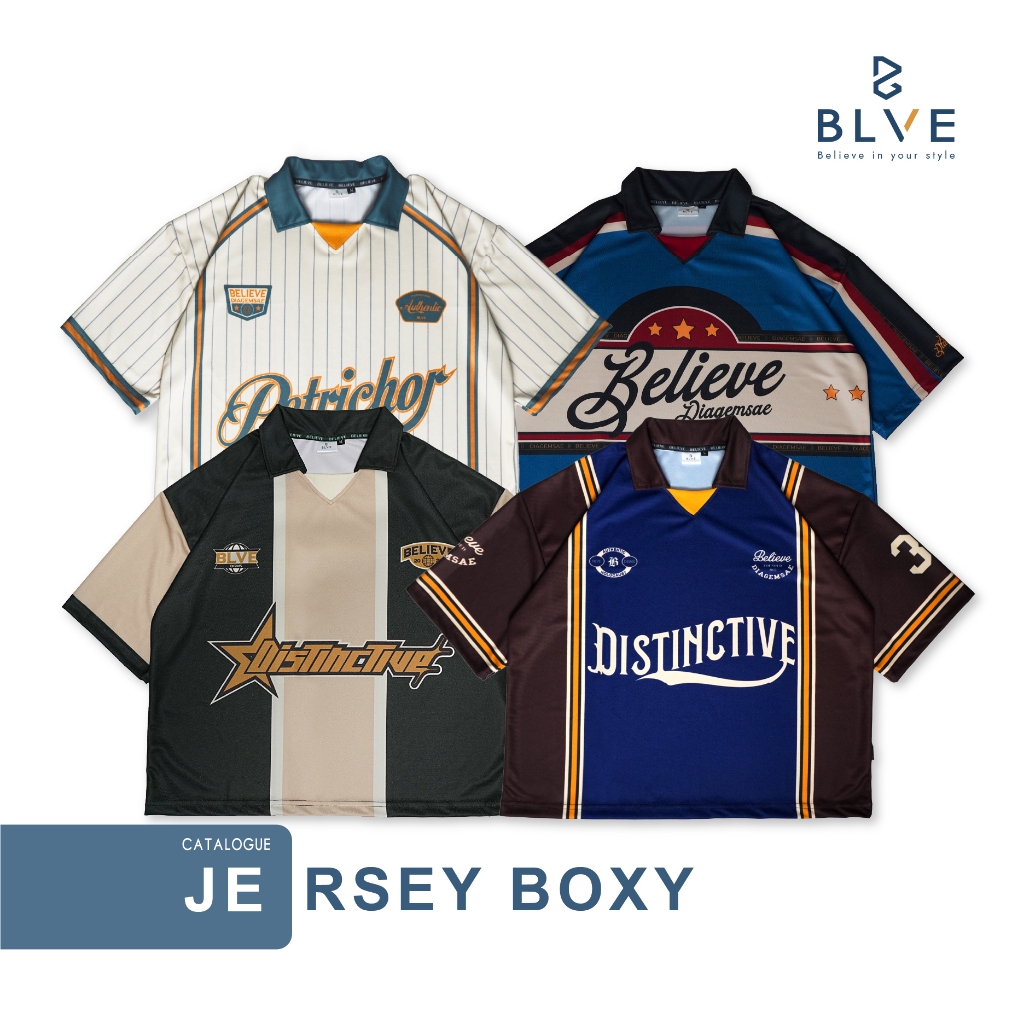 Jual BELIEVE OVERSIZE JERSEY BOXY UNISEX | Shopee Indonesia