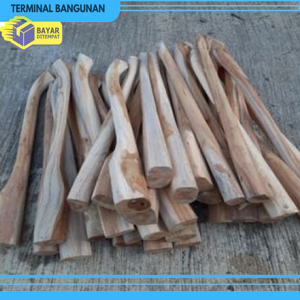 Jual Gagang Pacul Kayu 80 cm Gagang Pacul Kayu Cangkul | Shopee Indonesia
