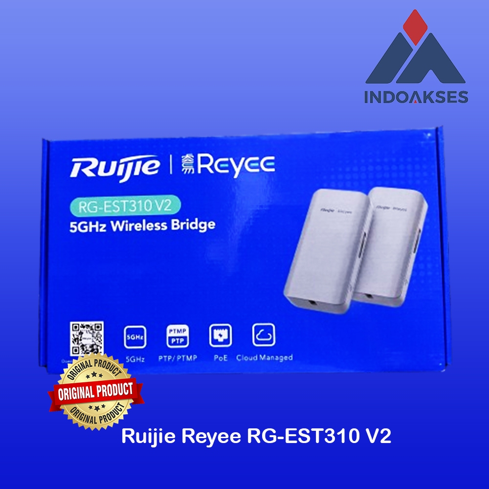 Jual Ruijie Reyee RG-EST310 V2 5GHz Single-Band Dual Stream Wireless ...