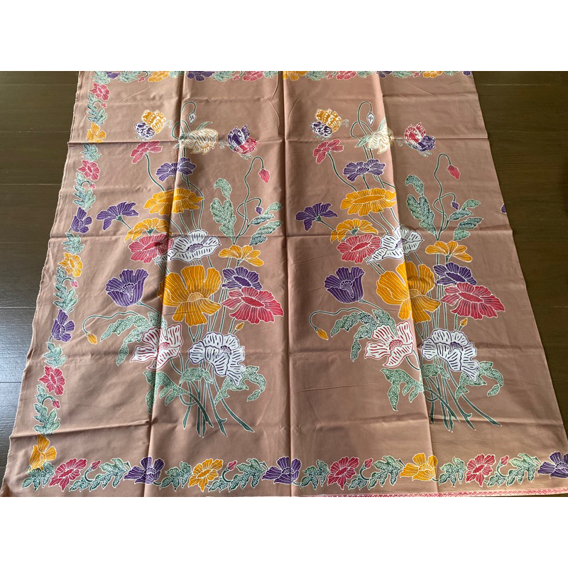 Jual PREMIUM!! KAIN BATIK ENCIM KOMBINASI TULIS KODE 001G/ BAHAN KATUN ...