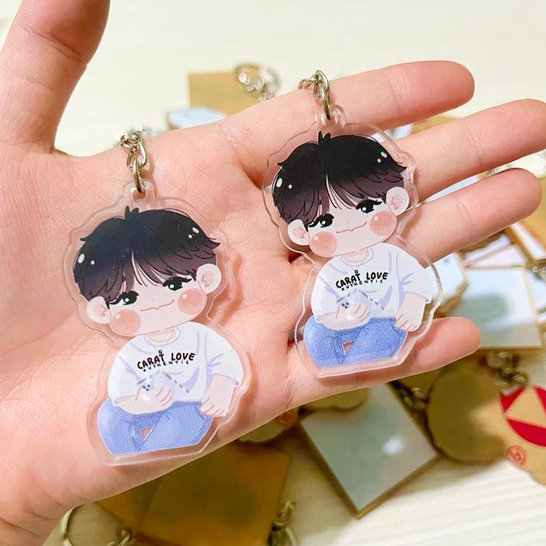 Jual (Min.100pcs) Custom Gantungan Kunci Akrilik Keychain Acrylic ...